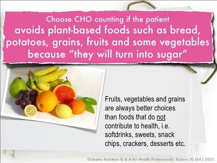 2100 Carb Controlled Diet Patient Education - Modus Operandi