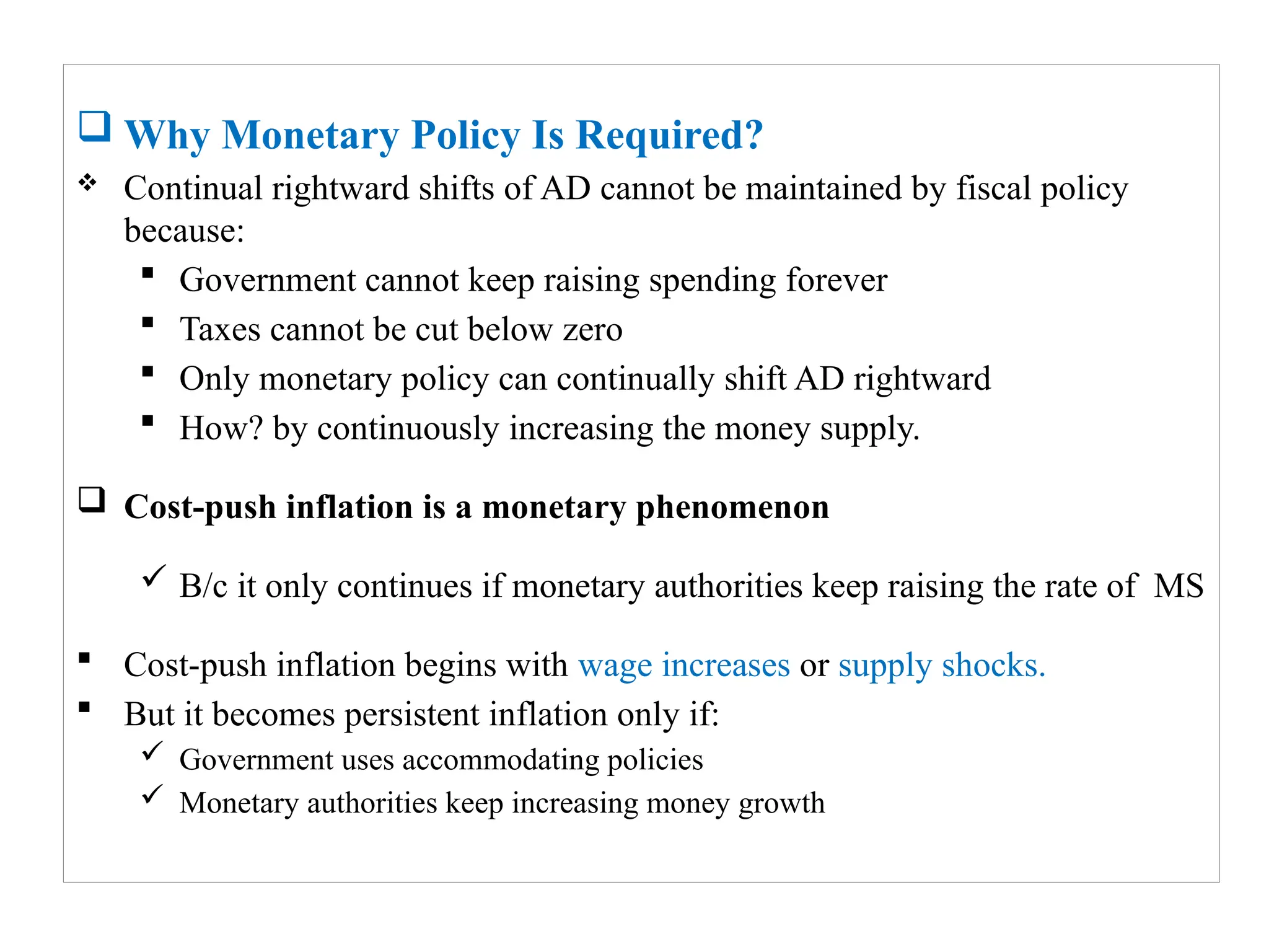 The impact of money supply on inflation | PPTX