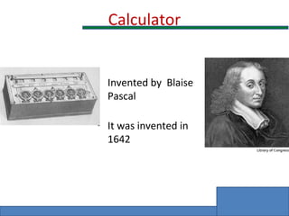 Blaise Pascal Inventions And Discoveries
