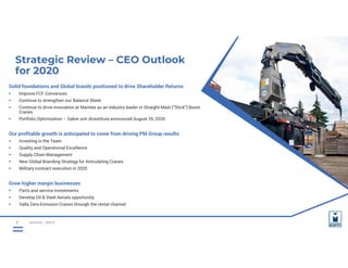 Manitex International Presentation | PDF