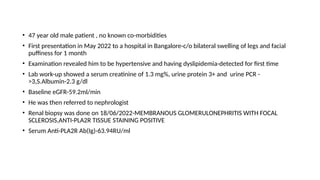 Adult onset nephro syndrome................ | PPT