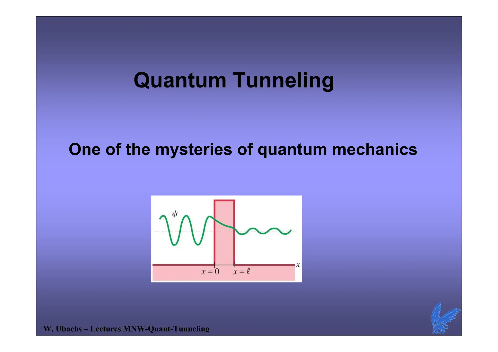 Lecture on Quantum tunneling .pdf