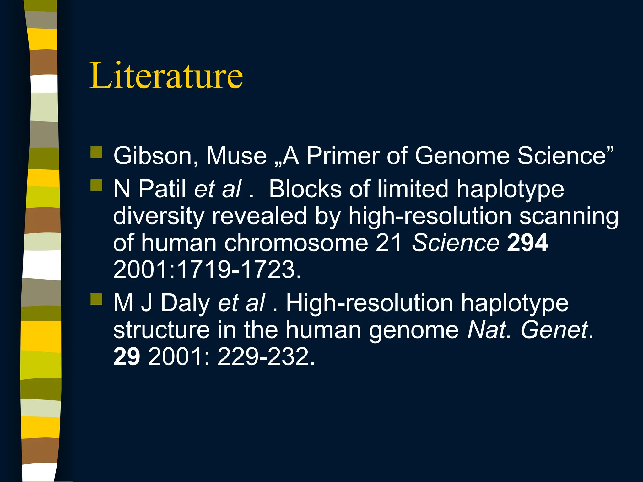 somatic vs germline and genetics vs genomics | PPT