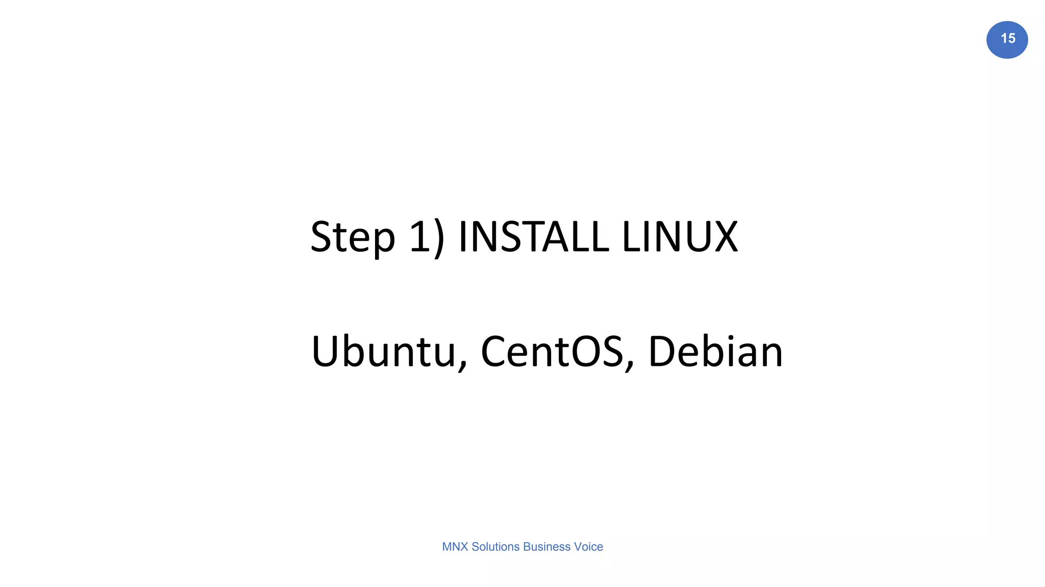 MNX DevOps School Presentation | PPTX | Operating Systems | Computer Software and Applications
