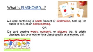 FLASHCARDS | PPTX