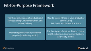 LKCE18 - Márcio Sete - Fit for Purpose Framework - distilled theory and ...