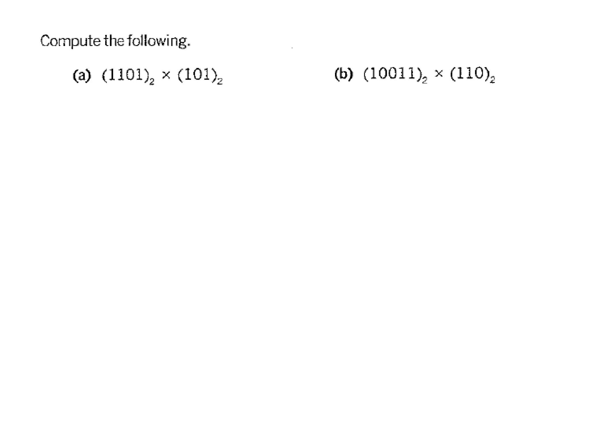 Maths Olympiad - Bases other than Ten | PPSX