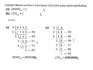 Maths Olympiad - Bases other than Ten | PPT