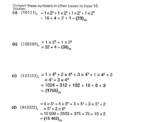 Maths Olympiad - Bases other than Ten | PPT | Free Download