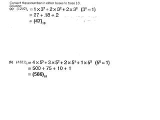 Maths Olympiad - Bases other than Ten | PPT
