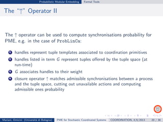 Probabilistic Modular Embedding for Stochastic Coordinated Systems | PPT