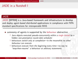 Multi-paradigm Coordination for MAS | PPT