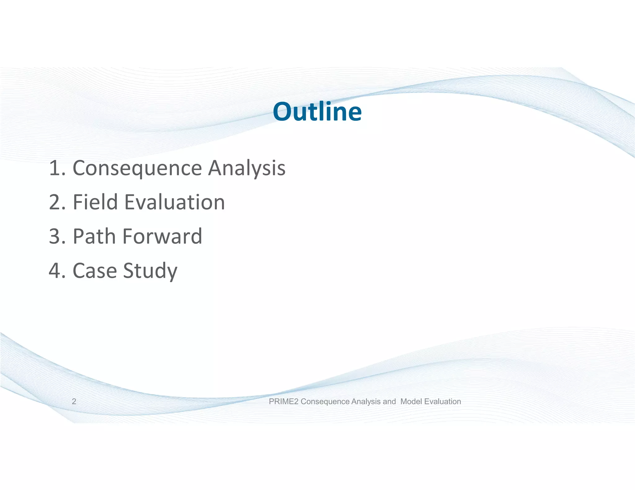 PRIME2_consequence_analysis_and _model_evaluation | PPT