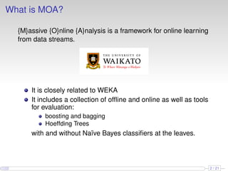 MOA : Massive Online Analysis | PDF | Programming Languages | Computing
