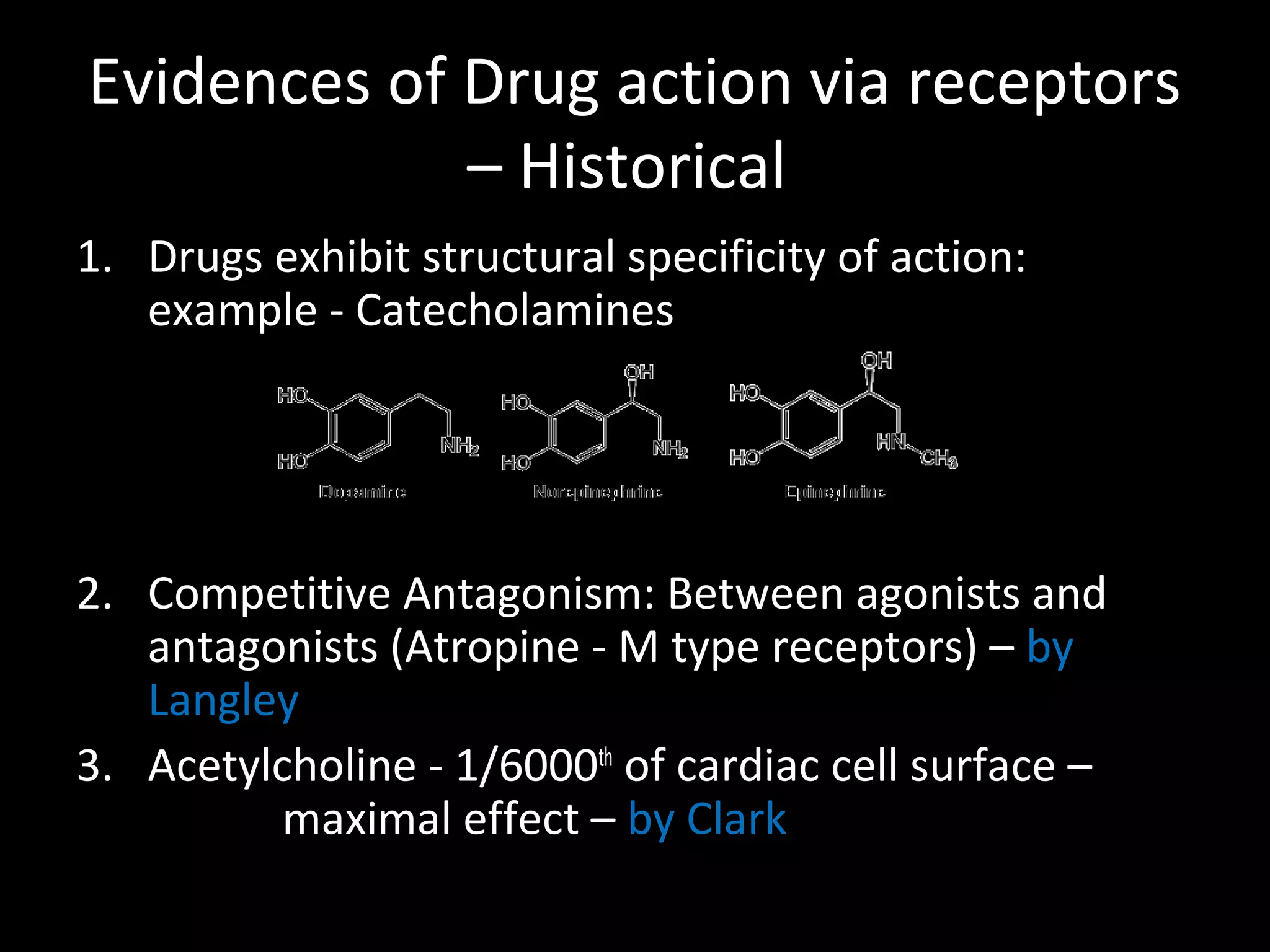 mechanism of action of drugs | PPT