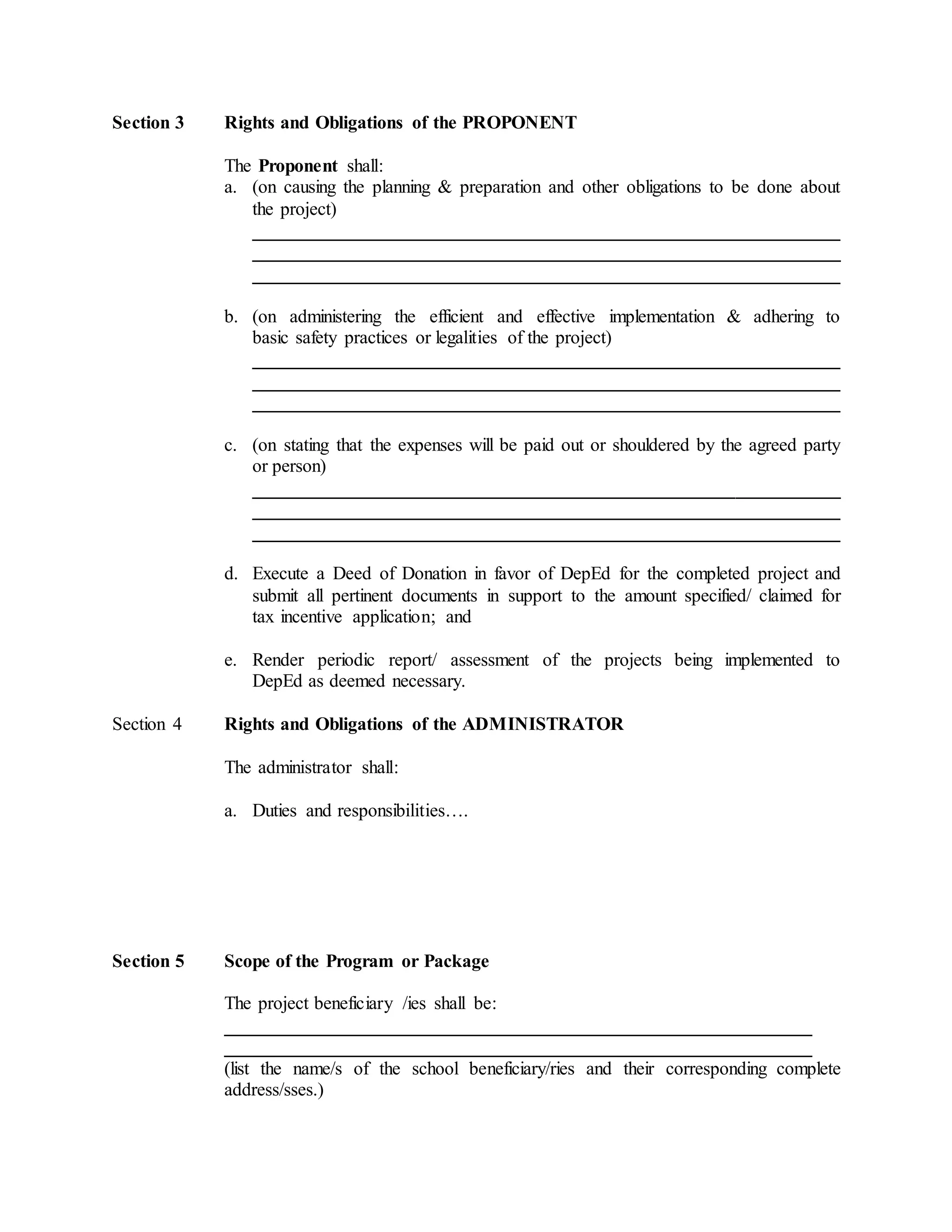 Moa deeds-template | DOC