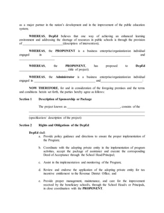 Moa deeds-template | DOC