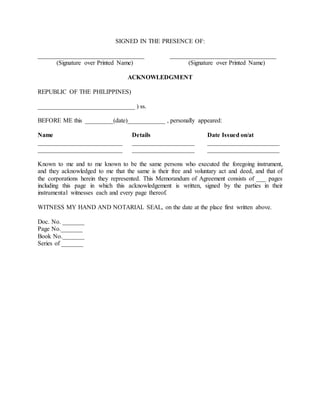 Moa deeds-template | DOC