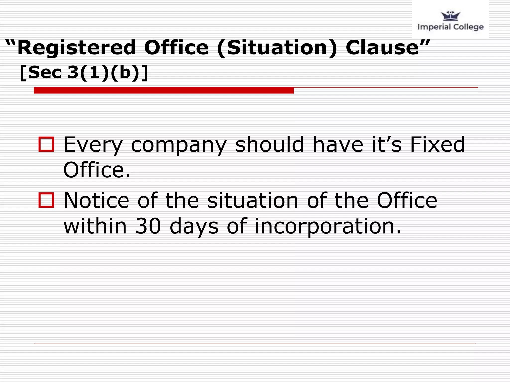MOA & AOA Indian Companies Act | PPT