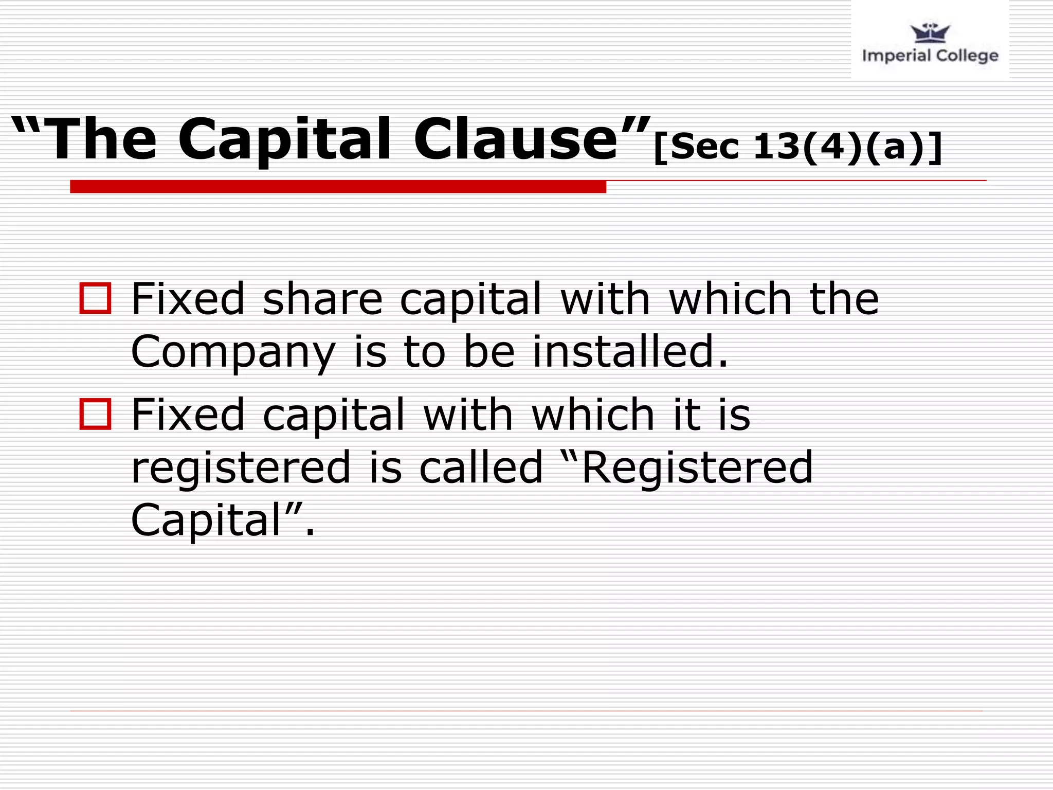 MOA & AOA Indian Companies Act | PPT