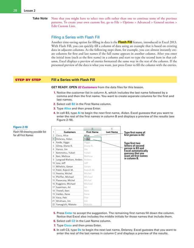 Moac excel 2016_core | PDF