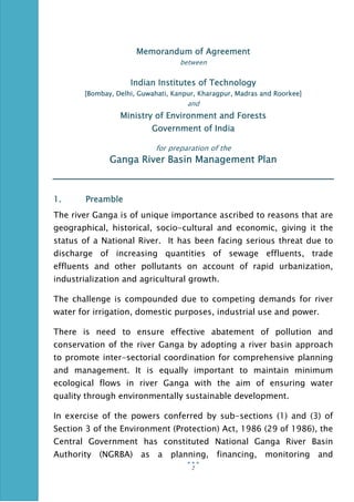 Memorandum of Agreement between IIT Consortium and Ministry of ...