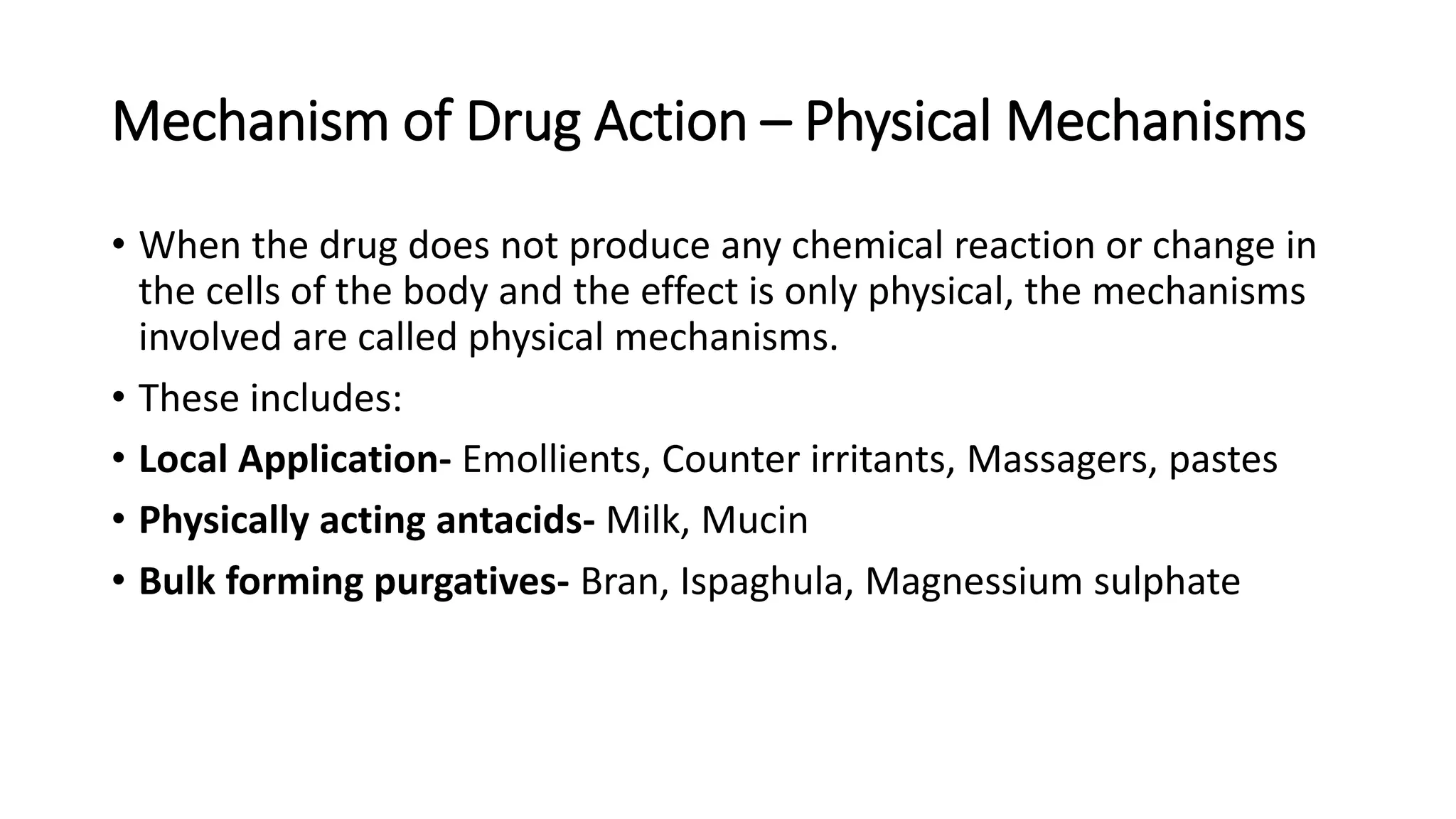 Mechanism Of Drug Action.pdf