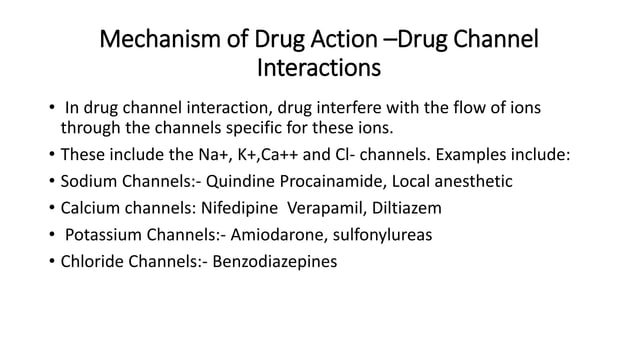 Mechanism Of Drug Action.pdf
