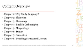 Speech to Print: Language Essentials for Teaching Reading | PPTX