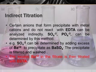 Complexometric titrations with EDTA | PPTX