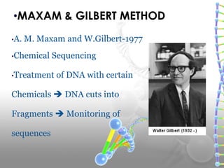 DNA SEQUENCING METHOD | PPTX