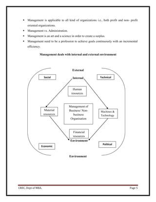 Managment and organisational behaviour | PDF