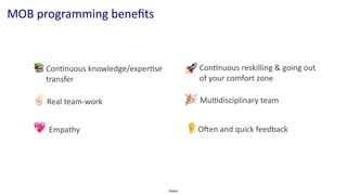 MOB Programming Recipe | PDF