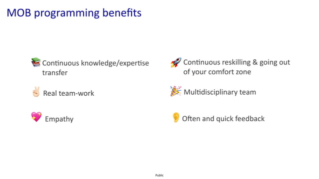 MOB Programming Recipe | PDF