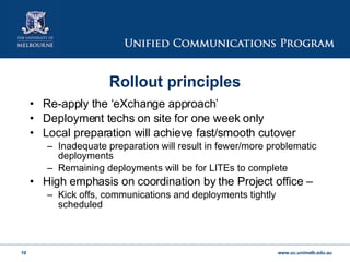 RG Mobility Rollout | PPT