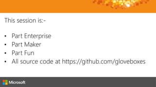 Mob324 Windows IoT Core Dave Glover Microsoft Australia | PPTX