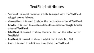 Mobile Application Development class 007 | PPT | Free Download