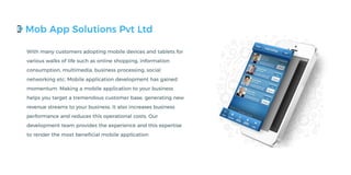 mobapps solutions providing mobile apps | PDF