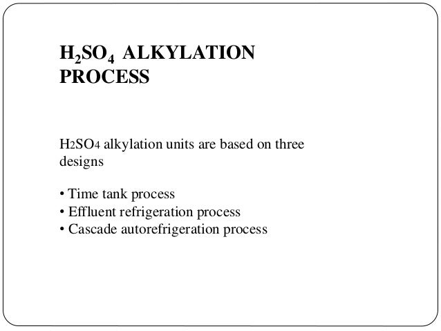 CATALYTIC ALKYLATION