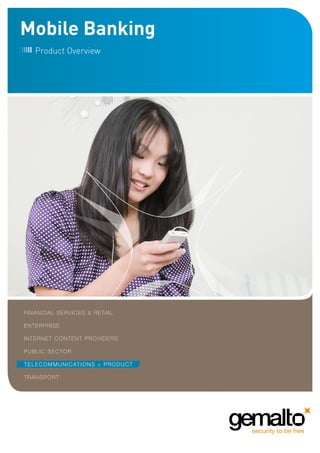 Mob banking product | PDF | Phone Services | Home Utilities
