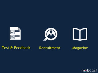 MobCast presentation | PPT