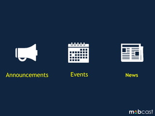 MobCast presentation | PPT