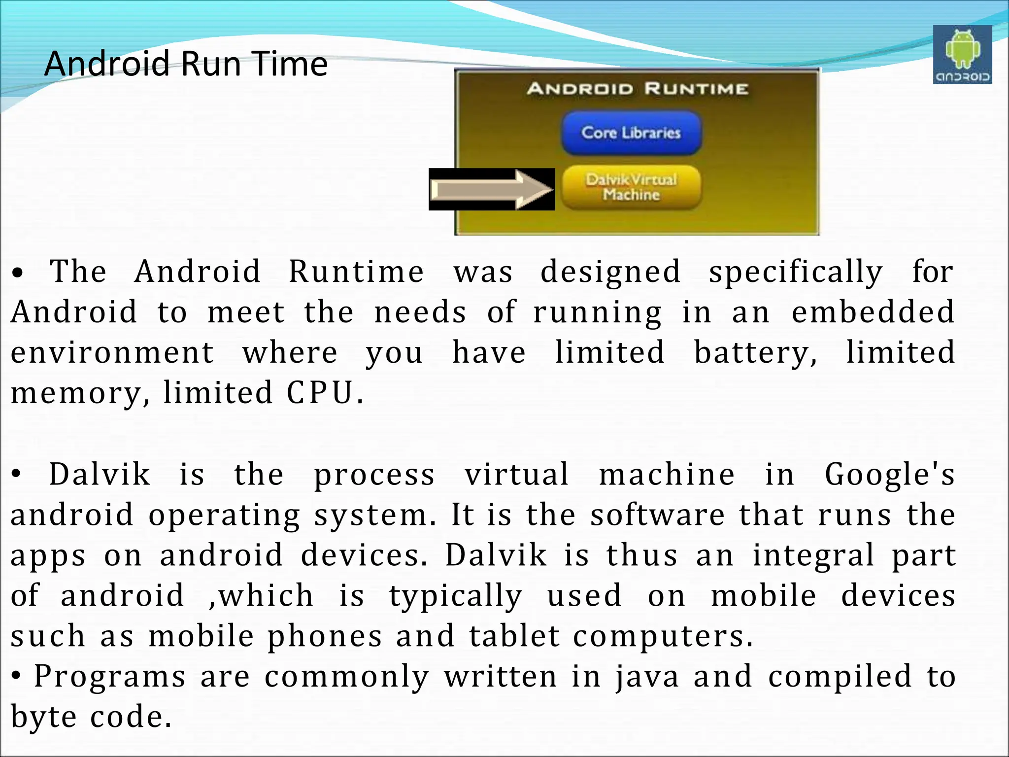 Mobile Application Development powerpoint | PPTX | Operating Systems | Computer Software and ...