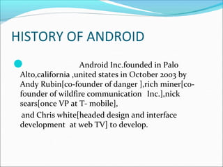 Mobile Application Development powerpoint | PPTX