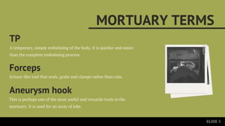 Funeral Terminology: How many do you know? | PPT