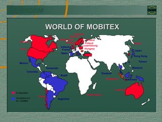 Mobicom (Mobitex) Presentation (1998) | PPT
