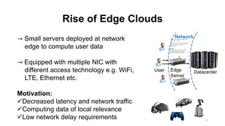 Redesigning MPTCP in Edge clouds | PPT