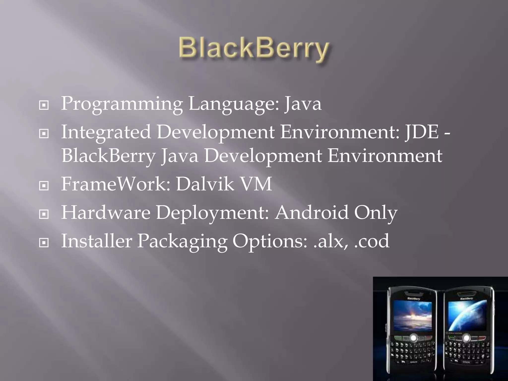 Introduction To Mobile Application Development | PPTX