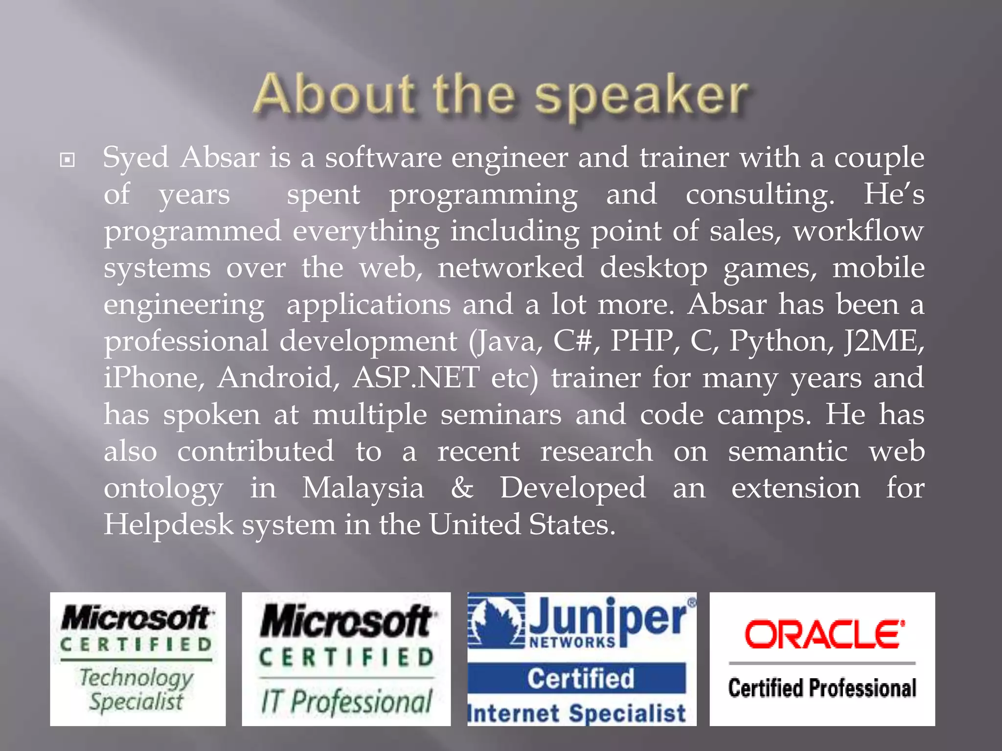 Introduction To Mobile Application Development | PPTX