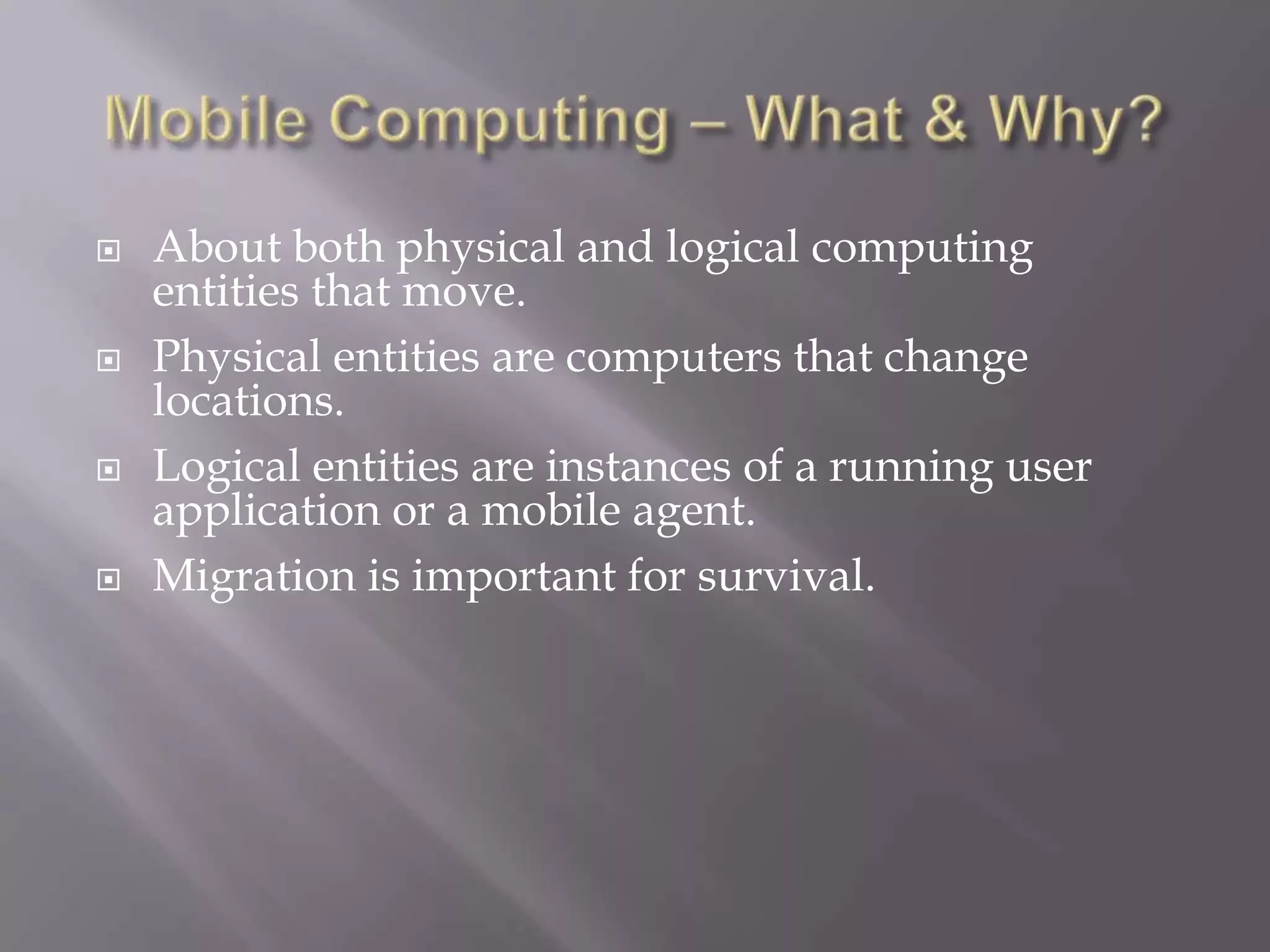 Introduction To Mobile Application Development | PPTX